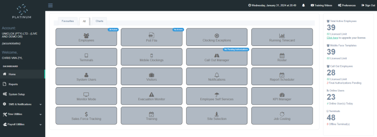 Time & Attendance Software Comparison | Uniclox