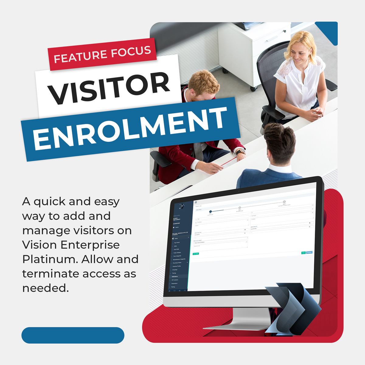 Feature Focus: Visitor's Module | Uniclox (PTY) LTD