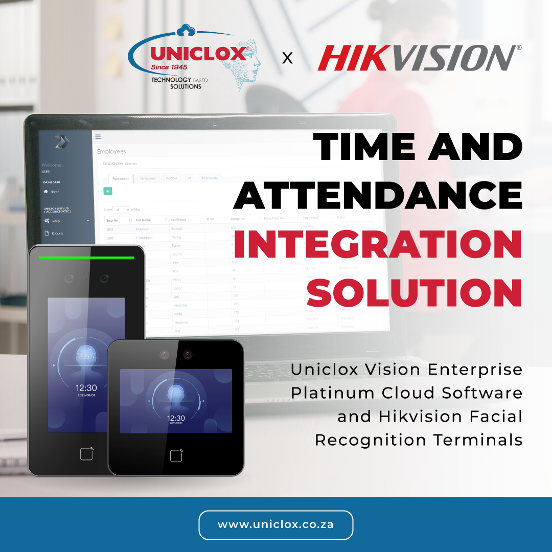 Uniclox Time & Attendance Integration Solution with Hikvision | Uniclox ...